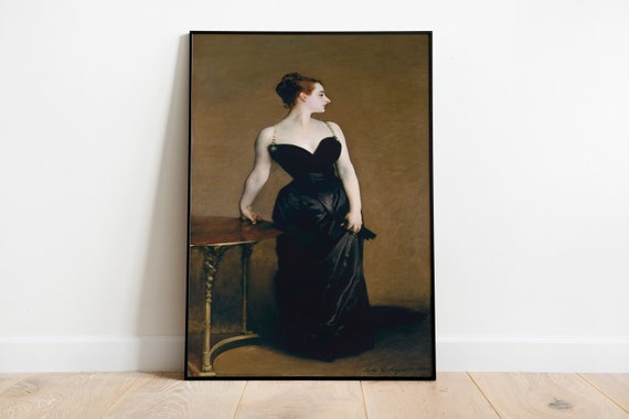 John Singer Sargent Madame X Sketch