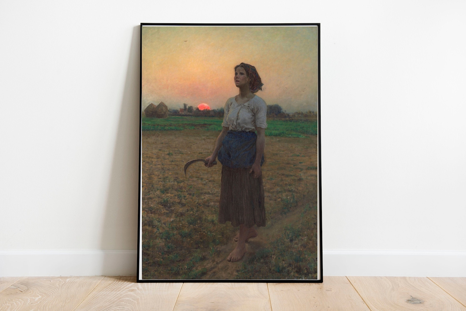 The Song of the Lark by Jules Breton, Art Reproduction, Famous Painting ...
