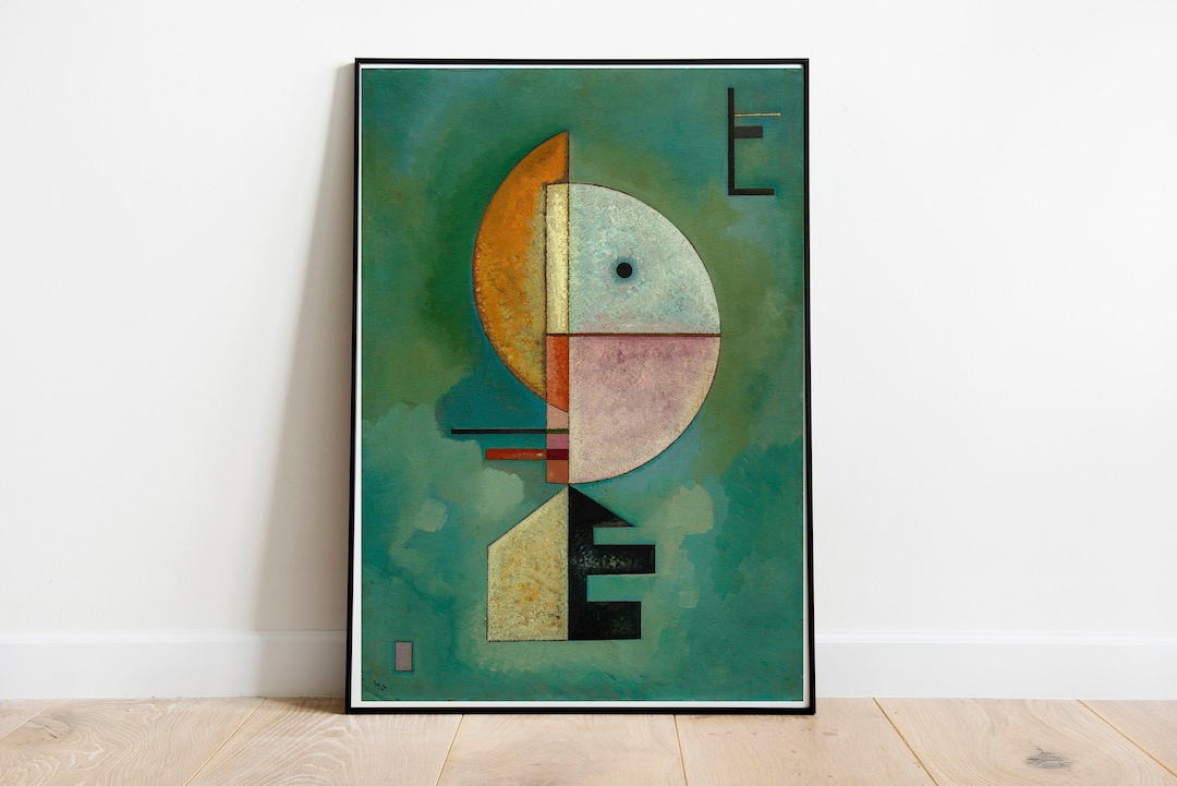 Upward Wassily Kandinsky, Art Reproduction, Abstract Art, Modern Art ...