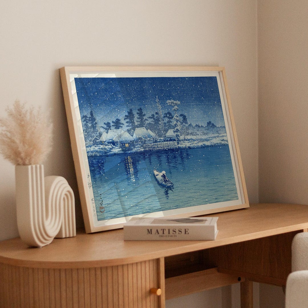 Ushibori | Japanese Landscape Woodblock Art | Kawase Hasui & Watanabe ...