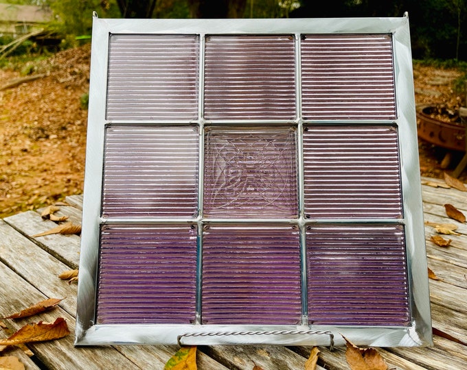 Frank Lloyd Wright Desert - Transom Window - Solarized Glass Luxfer ...