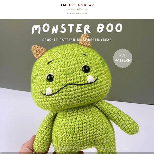 Monster Amigurumi - Etsy Canada