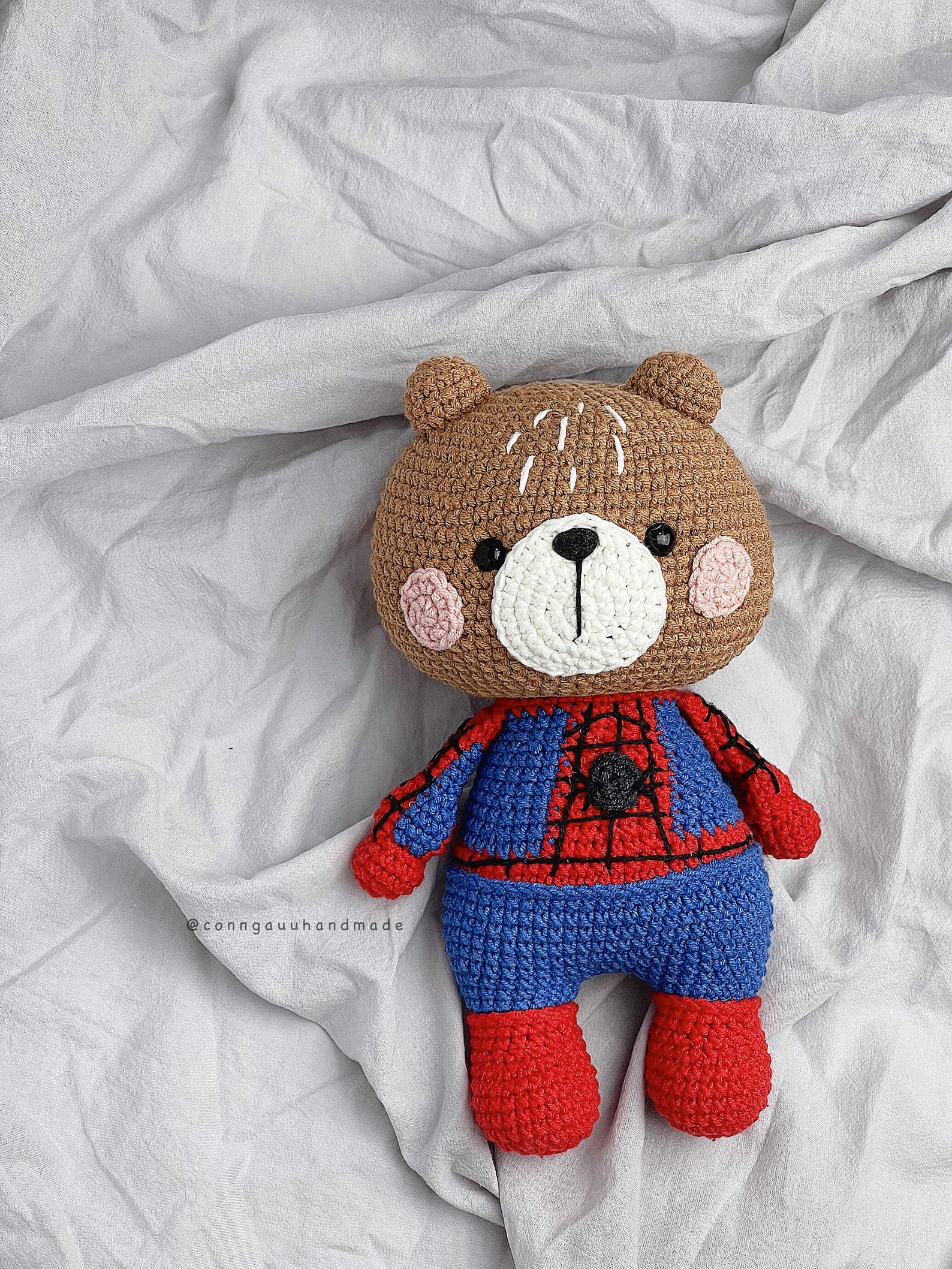 SPIDER BEAR Crochet Bear Cosplay Pattern Instant Download | Etsy