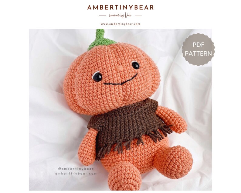 Baby Pumpkin Crochet Pattern: Amigurumi Halloween (PDF Pattern) - Etsy