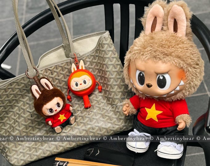 SET VIETNAMESE for Big Labubu - Labubu 38cm Clothes - Handmade Outfit ...