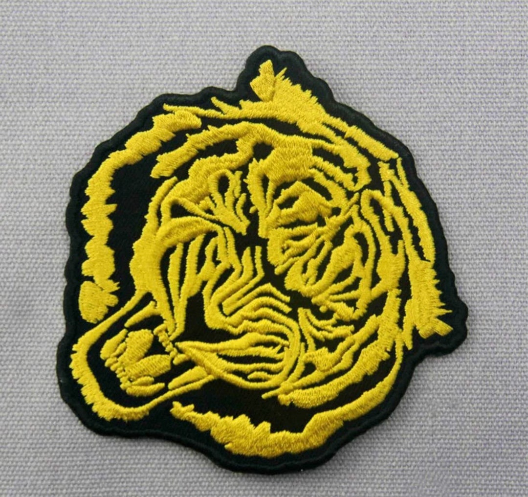 Hot Fix Tiger Patch For Clothing Tiger Patch With Rhinestones – Iron-On ...