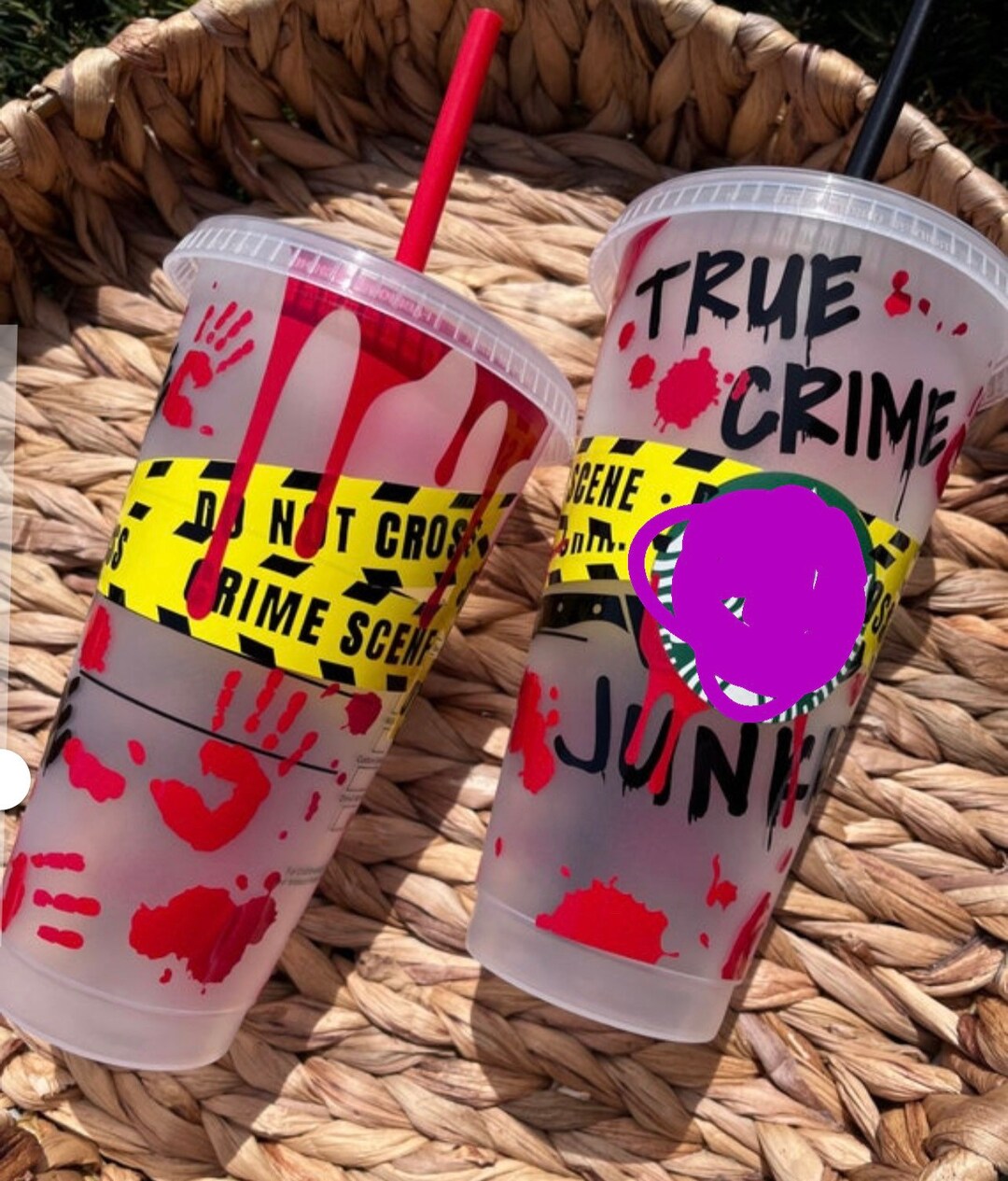 Horror Sb Cup Reusable Cup Tumbler Spooky Horror - Etsy