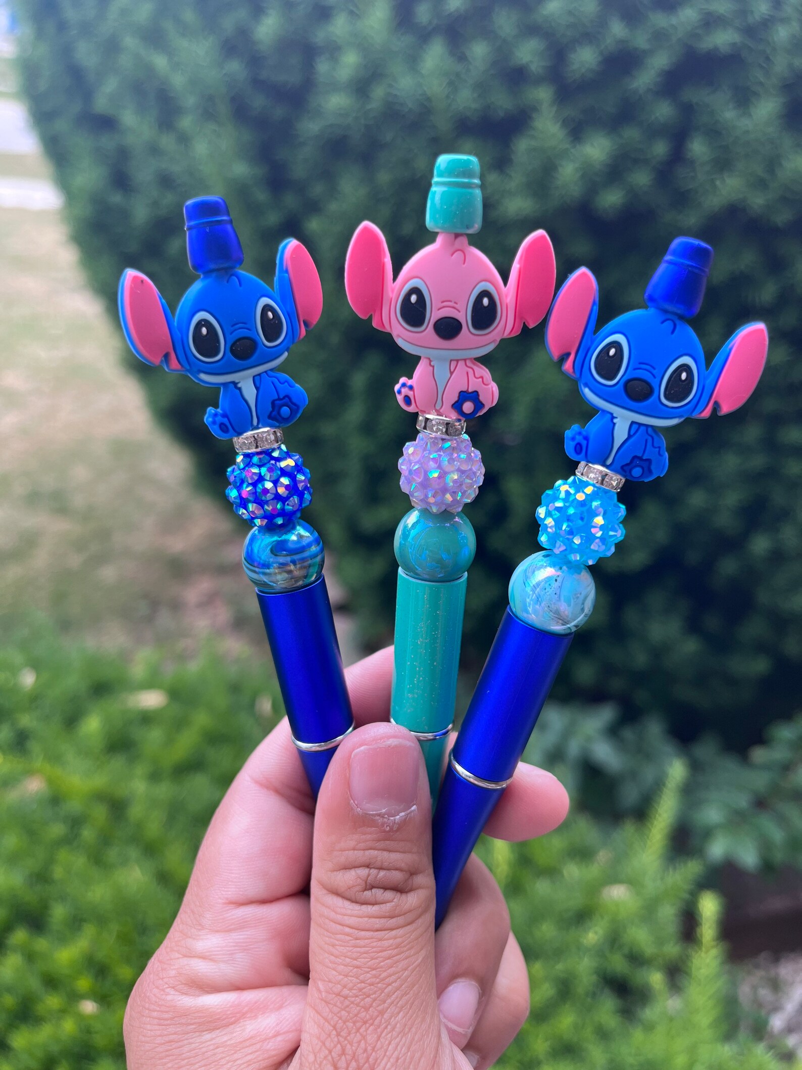 Stitch Pen Beaded Pen Silicone Beads Black Ink Cute - Etsy Stitch Pen Beaded Pen Silicone Beads Black Ink Cute - Etsy