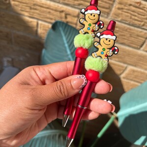 Christmas Gingerman Cookie Pen| Christmas Pen - Etsy
