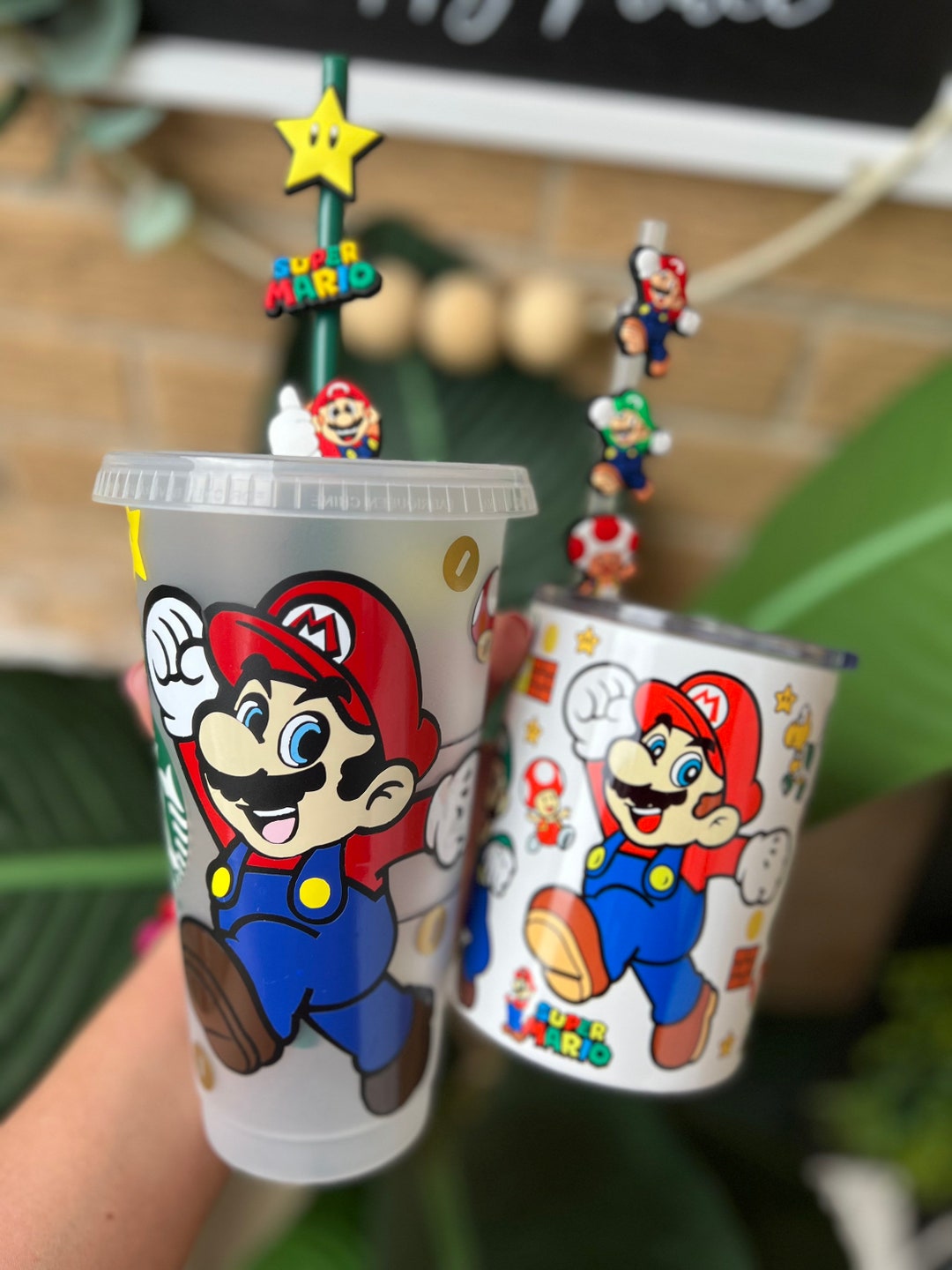 Mario Sb Cup Coffeecup Icecoffee Reusable Cup Tumbler ice - Etsy