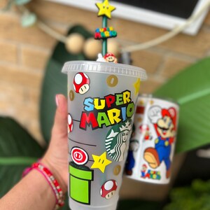 Mario Sb Cup Coffeecup Icecoffee Reusable Cup Tumbler ice - Etsy