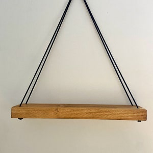 Shelf/rope Shelf/shelves/wood/hanging Rope Shelves/diy/rope/wall Art ...
