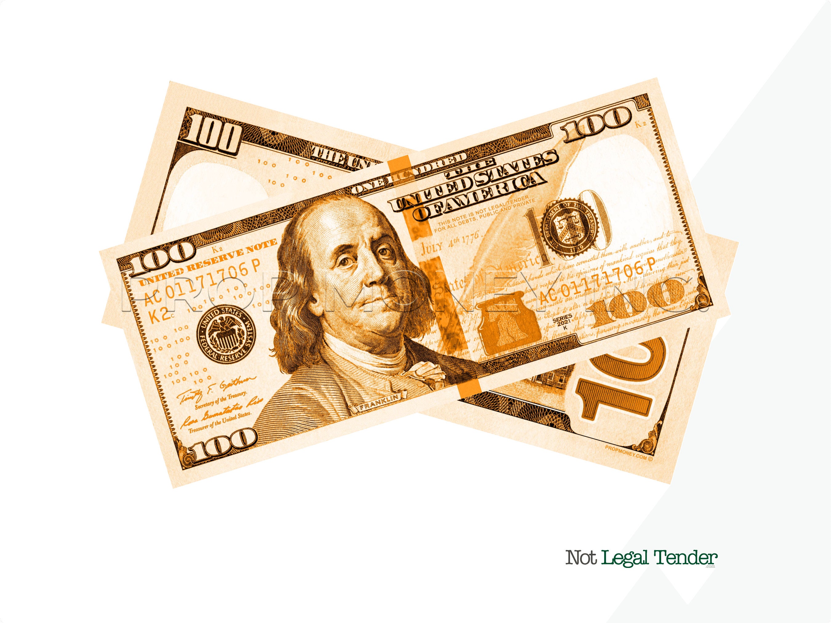 Orange Fake Cash