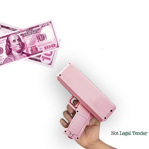 Pink Bills | Money Gun Optional | New Series 100 Dollar Novelty Party ...