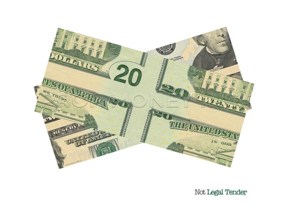 20 Dollar Bill Folded