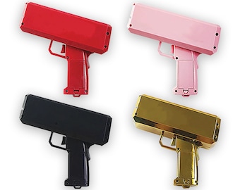 Pink Bills Money Gun Optional New Series 100 Dollar Novelty Party Gift ...