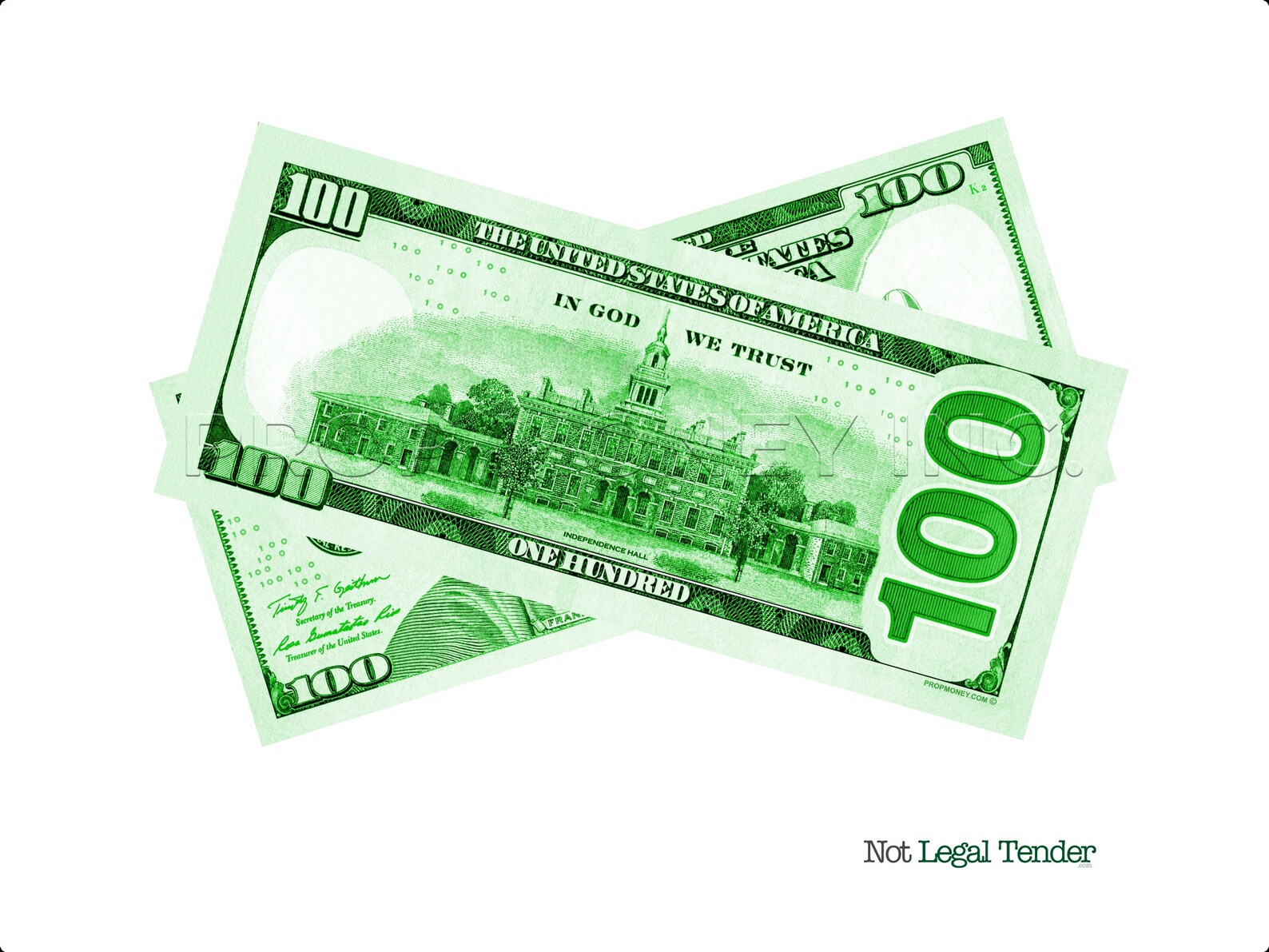 Green Bills Money Gun Optional New Series 100 Dollar | Etsy