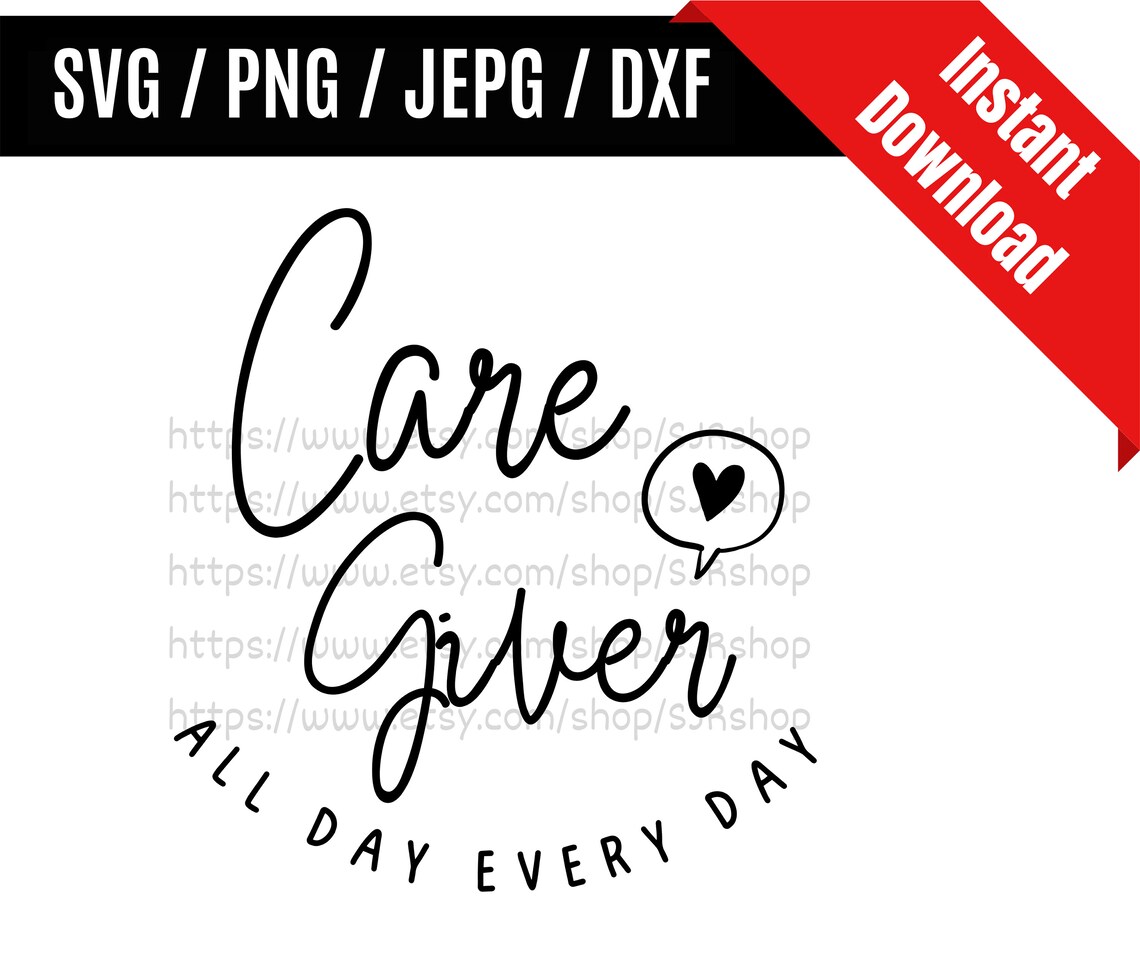 Care Giver Svg / Caregiver Svg / Caregiver Life Svg / - Etsy