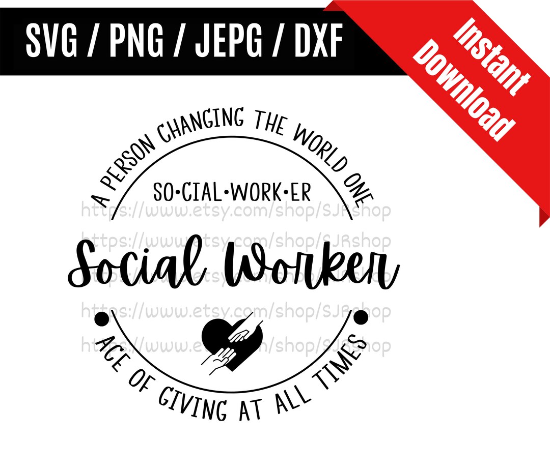Social Worker Svg / Social Work Svg / Social Services Svg / Super Power ...