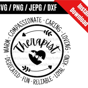 Therapist Svg / Therapy Svg / Therapist Appreciation / Healthcare Svg ...