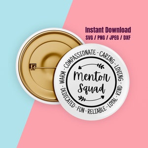 Mentor Squad Svg / Mentor Crew Svg / Mentor Team Svg / Mentor Svg ...