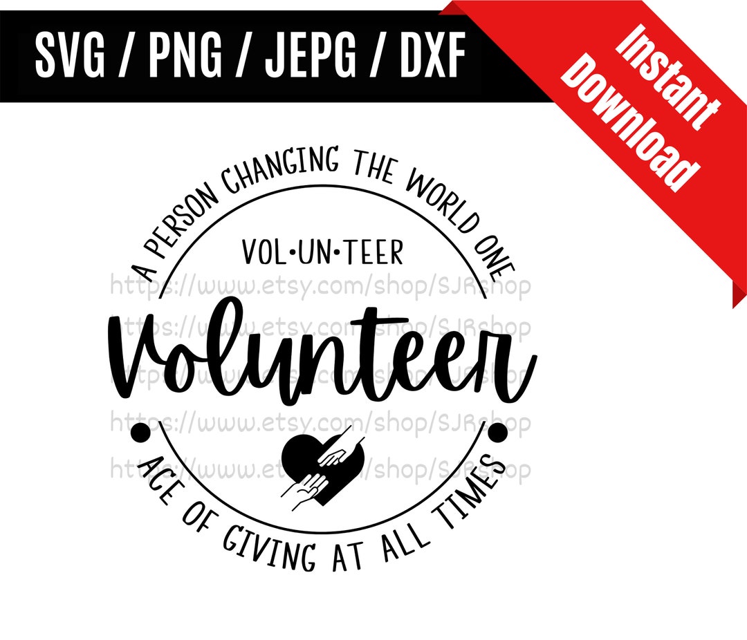 Volunteer Svg / Volunteer Work Svg / Charity Svg / Healthcare Worker ...