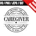 Caregiver Svg / Caregiver Life Svg / Care Giver Svg / - Etsy