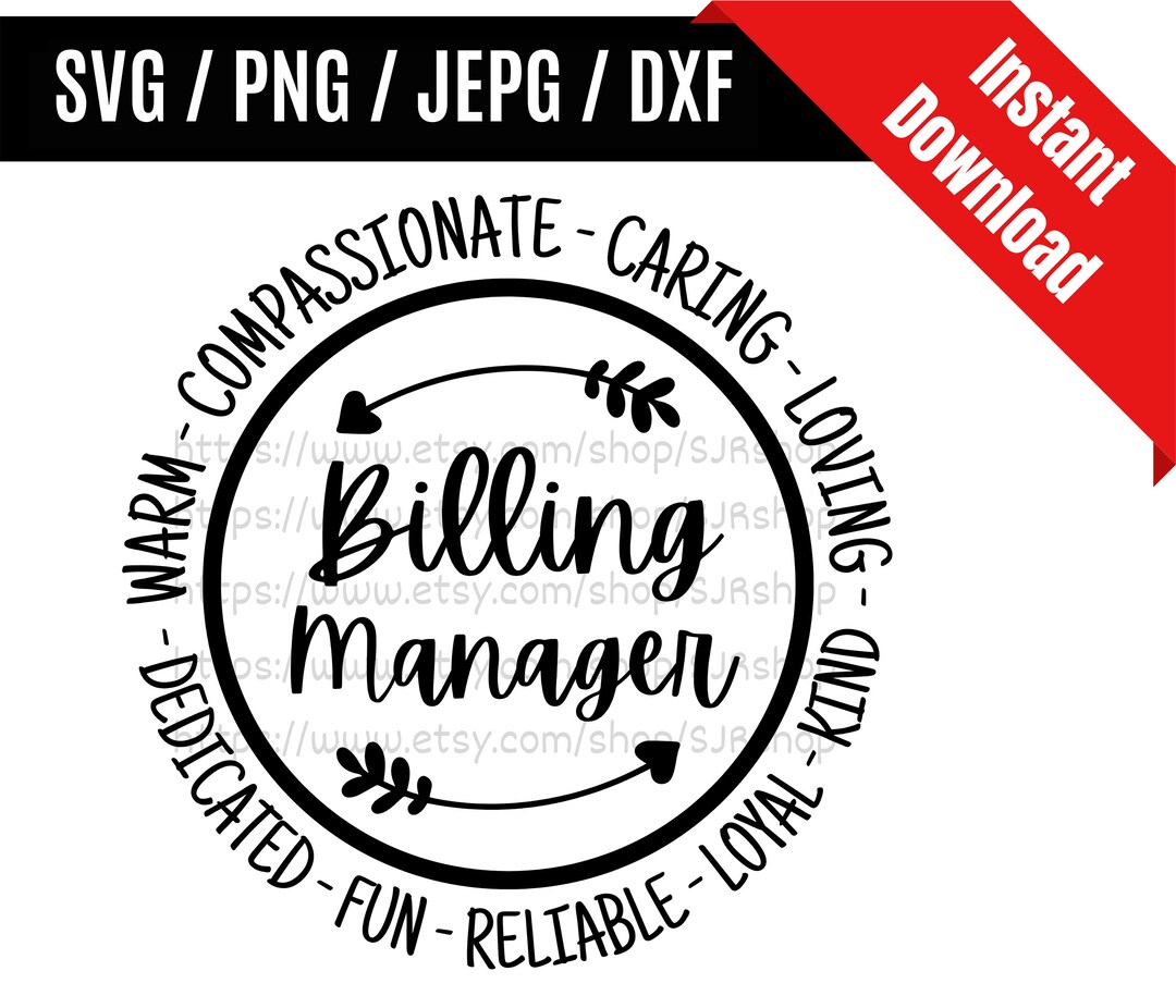 Billing Manager Svg / Manager Svg / Manager Design Svg / Coworker Svg ...
