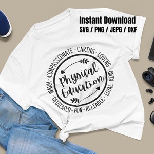 Physical Education Svg / PE Svg / Teacher Appreciation Svg / Teacher ...