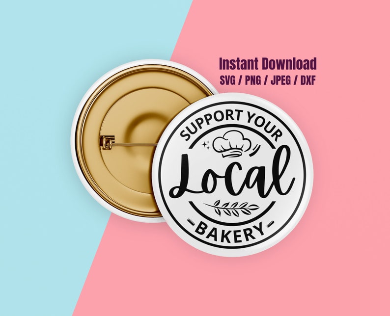 Support Your Local Bakery Svg / Bakers Svg / Bakery Svg / - Etsy