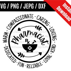 Pharmacist Svg / Pharmacy Svg / Pharmacist RX Svg / Pharmacist Life Svg ...