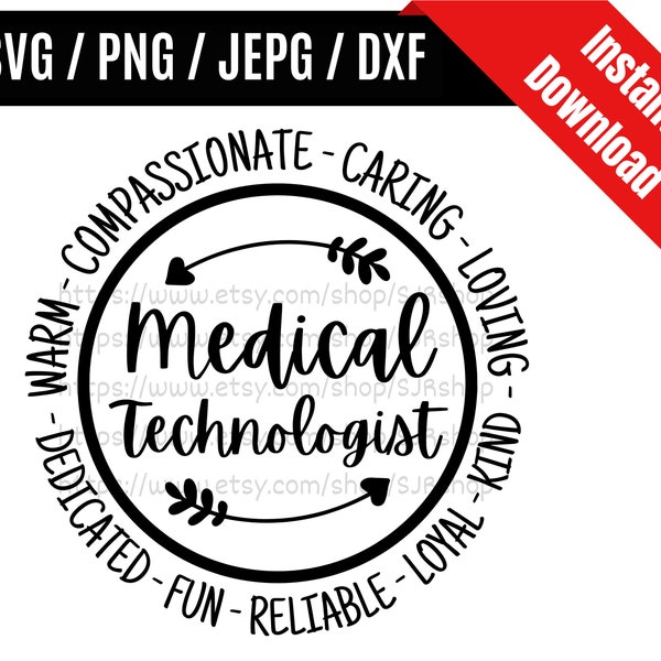 Medical Technologist Svg - Etsy