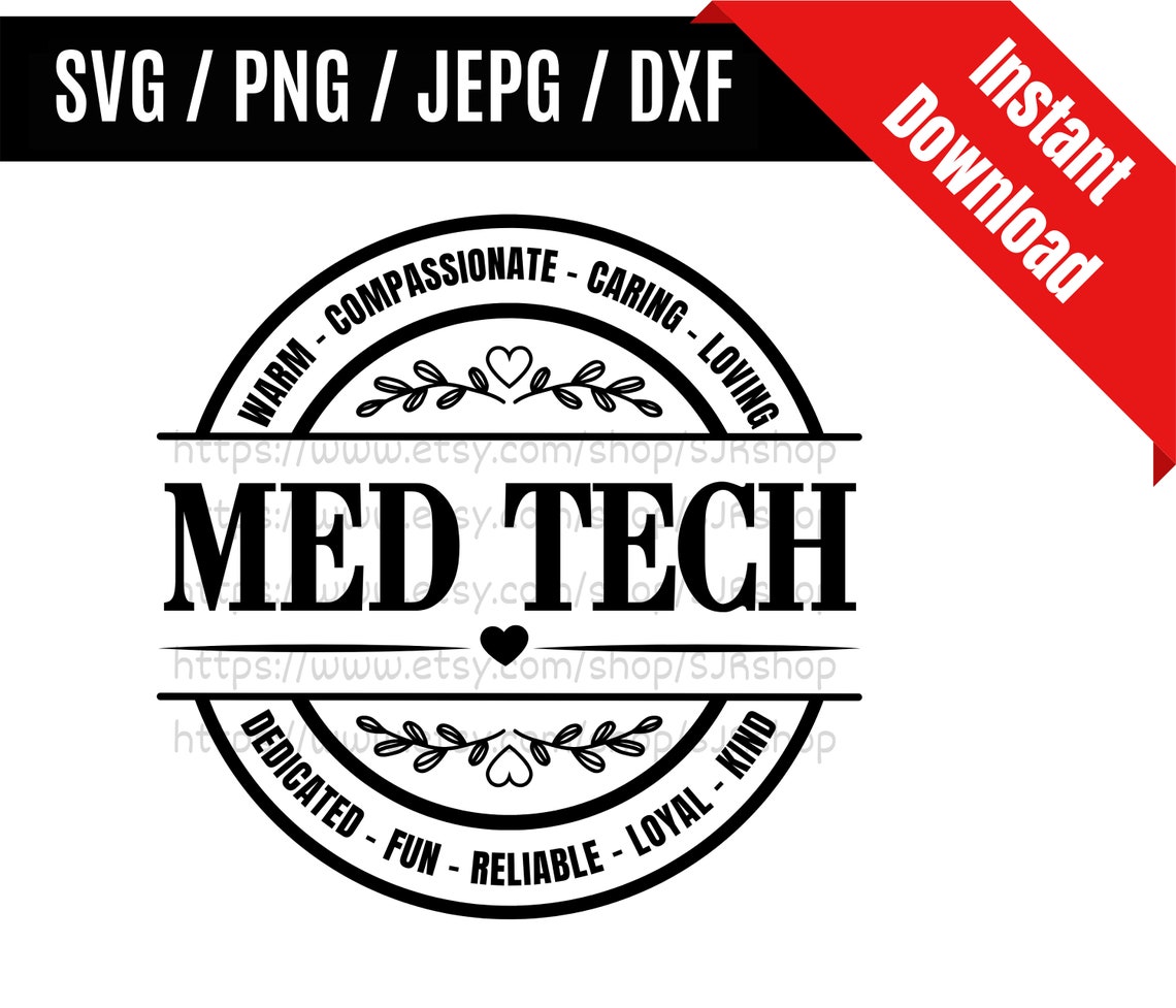 Med Tech Svg / Medical Technician Svg / Medical Life Svg / Healthcare ...