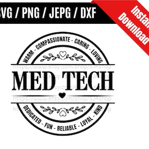 Med Tech Svg / Medical Technician Svg / Medical Life Svg / Healthcare ...