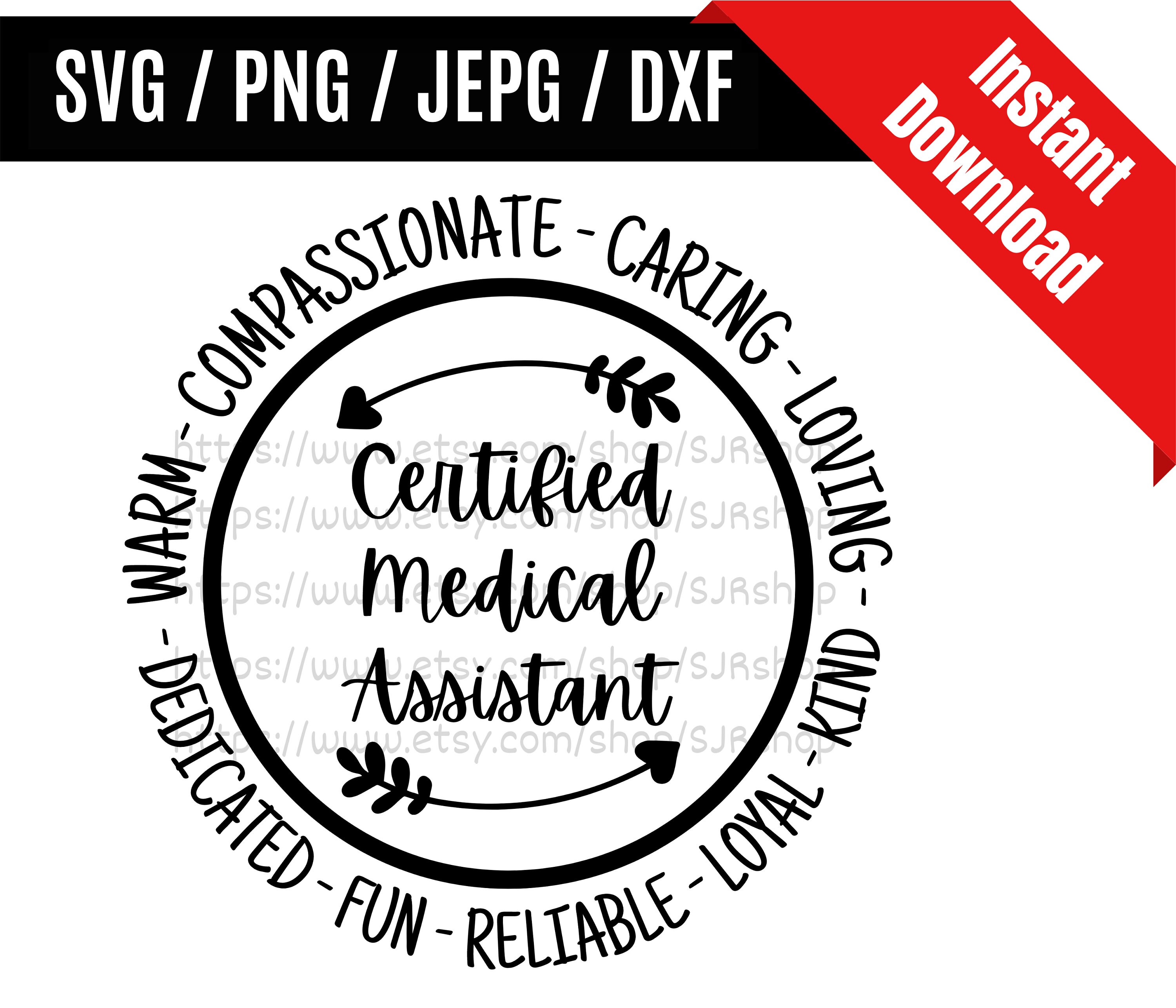 Certified Medical Assistant Svg / CMA Svg / Cma Life Svg / - Etsy