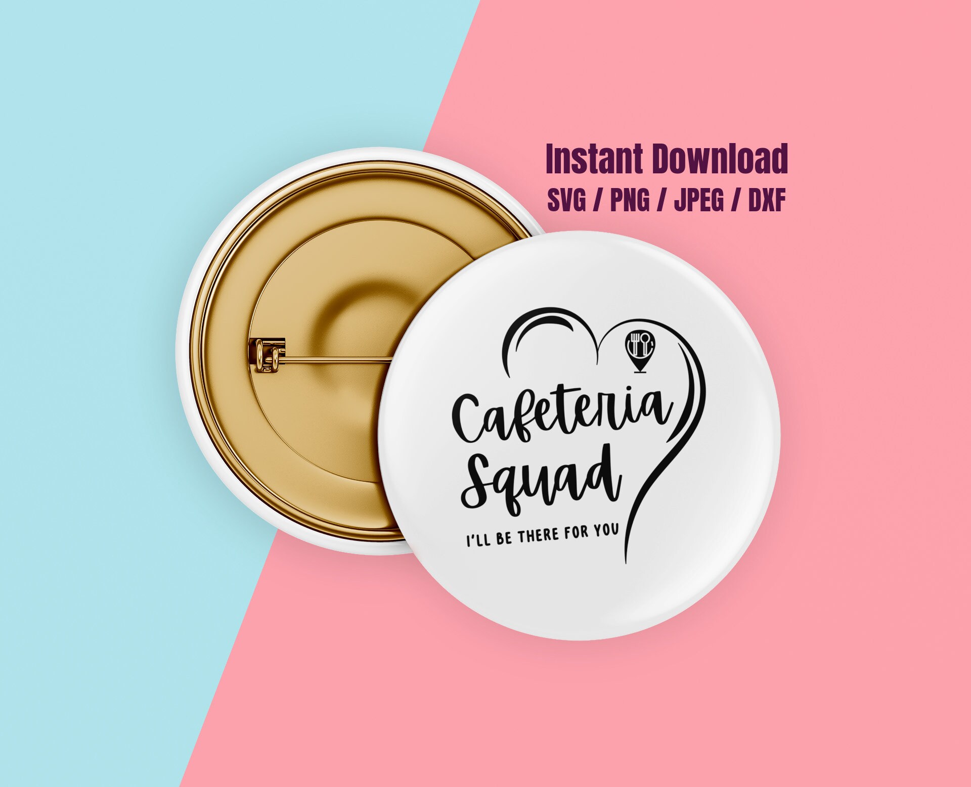 Cafeteria Squad Svg / Cafeteria Team Svg / Cafeteria Staff Svg / Lunch ...
