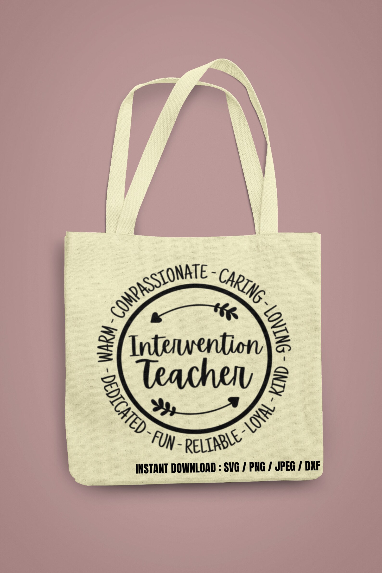 Intervention Teacher Svg / Behavioral Health Svg / School | Etsy