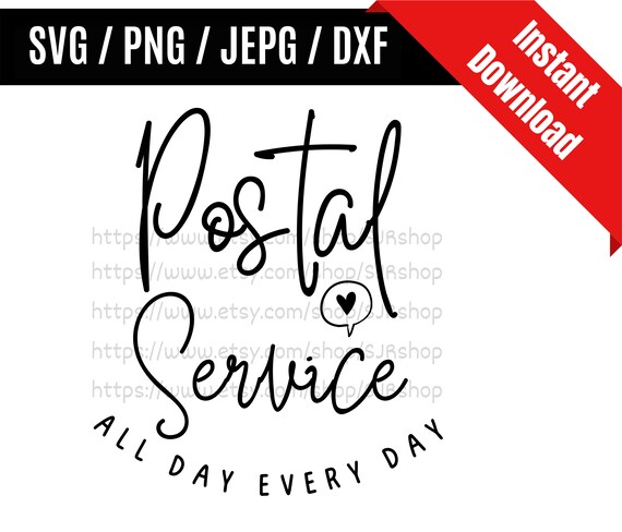 USPS Postal Service Svg / Postal Worker Svg / Worker Services | Etsy