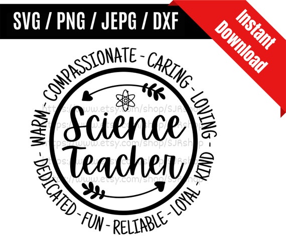 Science Teacher Svg / Science Life Svg / Teacher Appreciation | Etsy