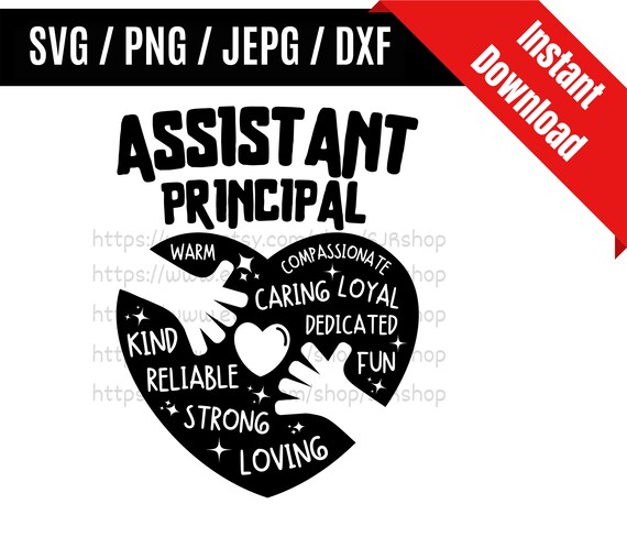 Assistant Principal Svg / Principal Svg / Coworker Svg / - Etsy Australia