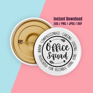 Office Squad Svg / Office Team Svg / Office Life Svg / Coworker Svg ...