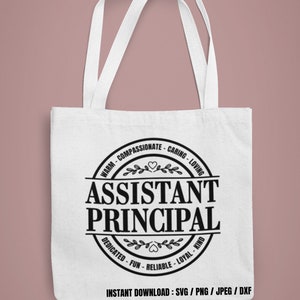 Assistant Principal Svg / Vice Principal Svg / Back to School Svg ...