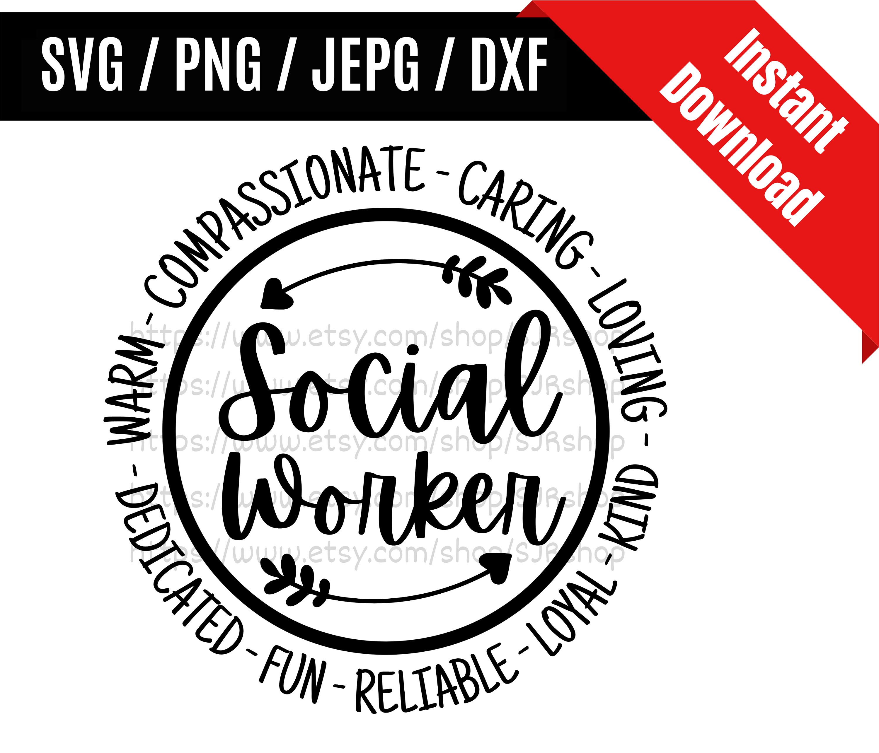 Social Worker Svg / Social Work Svg / Social Services Svg / - Etsy ...