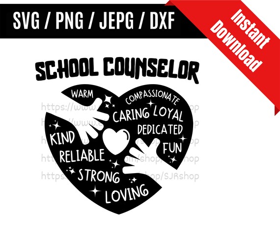 School Counselor Svg / Counselor Svg / Coworker Svg / Back to | Etsy