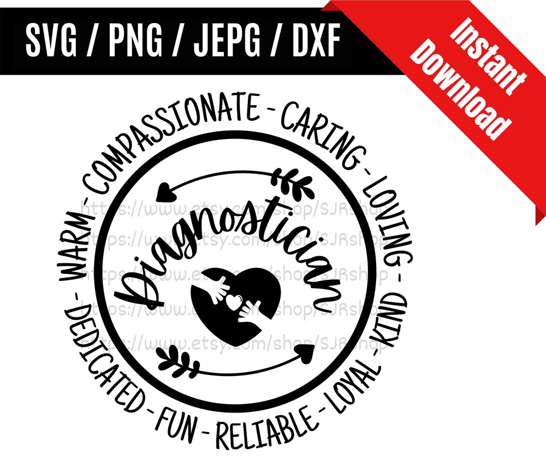 Diagnostician Svg / Diag Svg / Educational Svg / Back to School Svg ...
