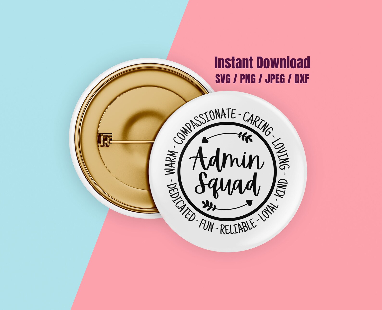 Admin Squad Svg / Admin Team Svg / Admin Life Svg / Coworker | Etsy