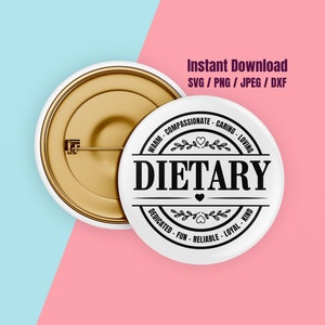 Dietary Svg / Dietary Worker Svg / Dietitian Svg / Nutritionist Svg ...