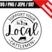 Support Your Local Cattlemen Svg / Livestock Svg / Farm Svg / Farmers ...