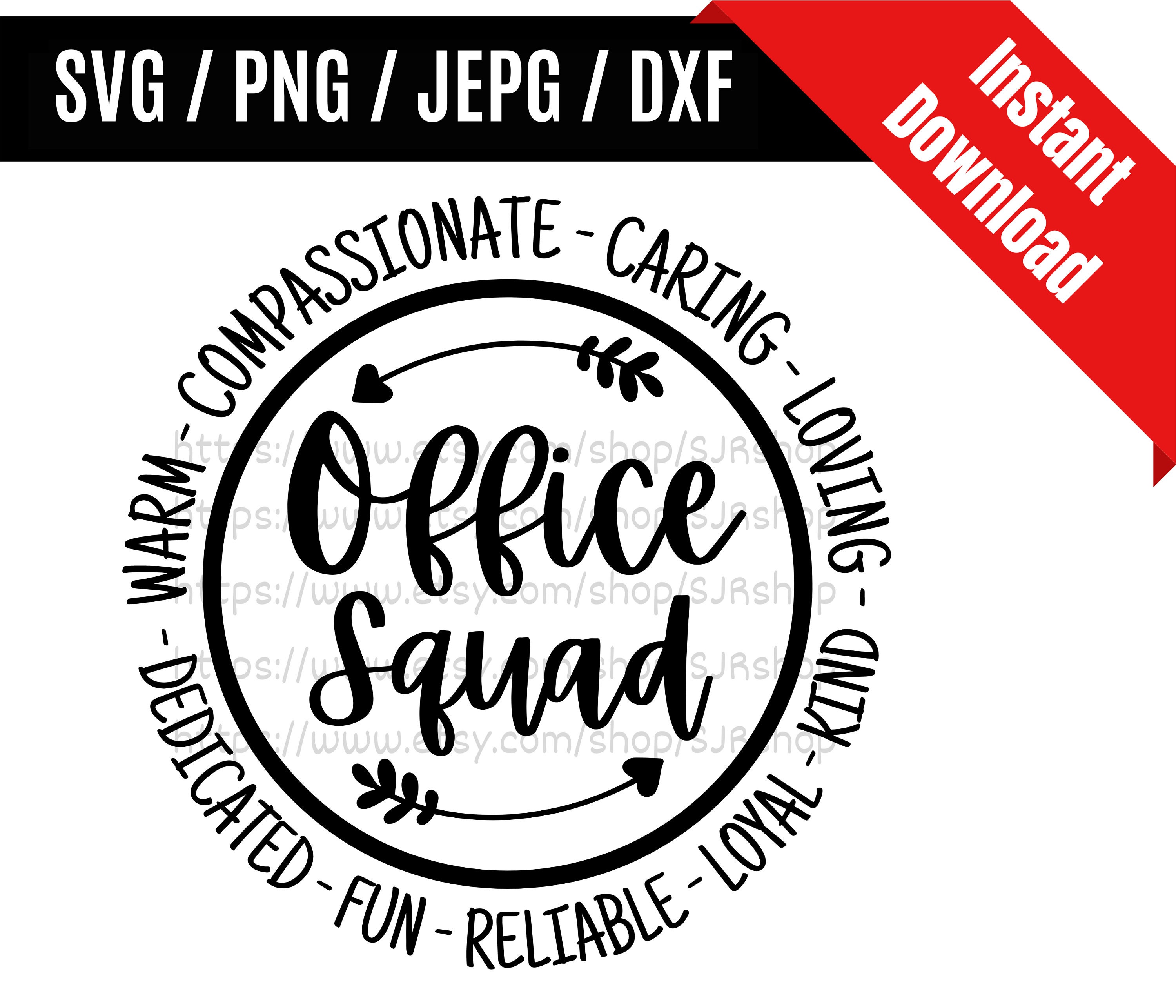 Office Squad Svg / Office Team Svg / Office Life Svg / - Etsy UK