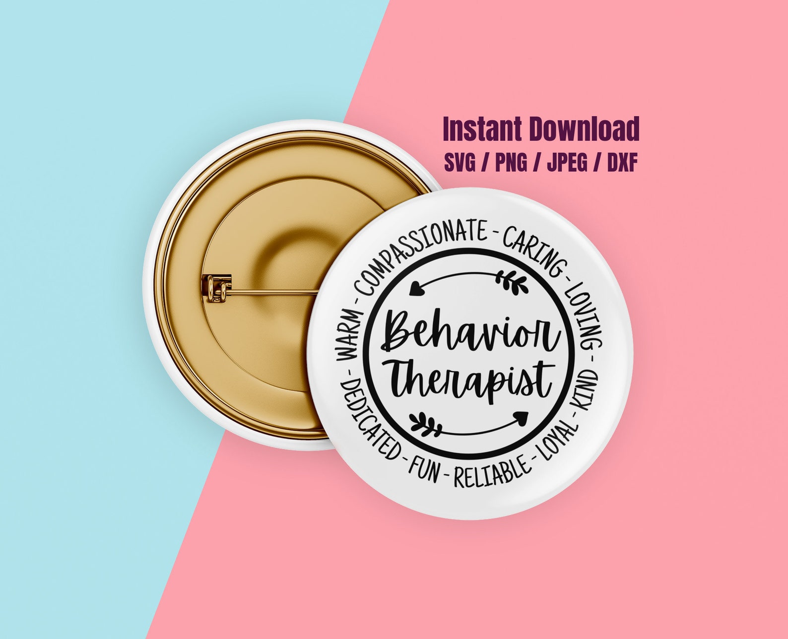 Behavior Therapist Svg / Behavior Therapy Svg / BT Svg / - Etsy